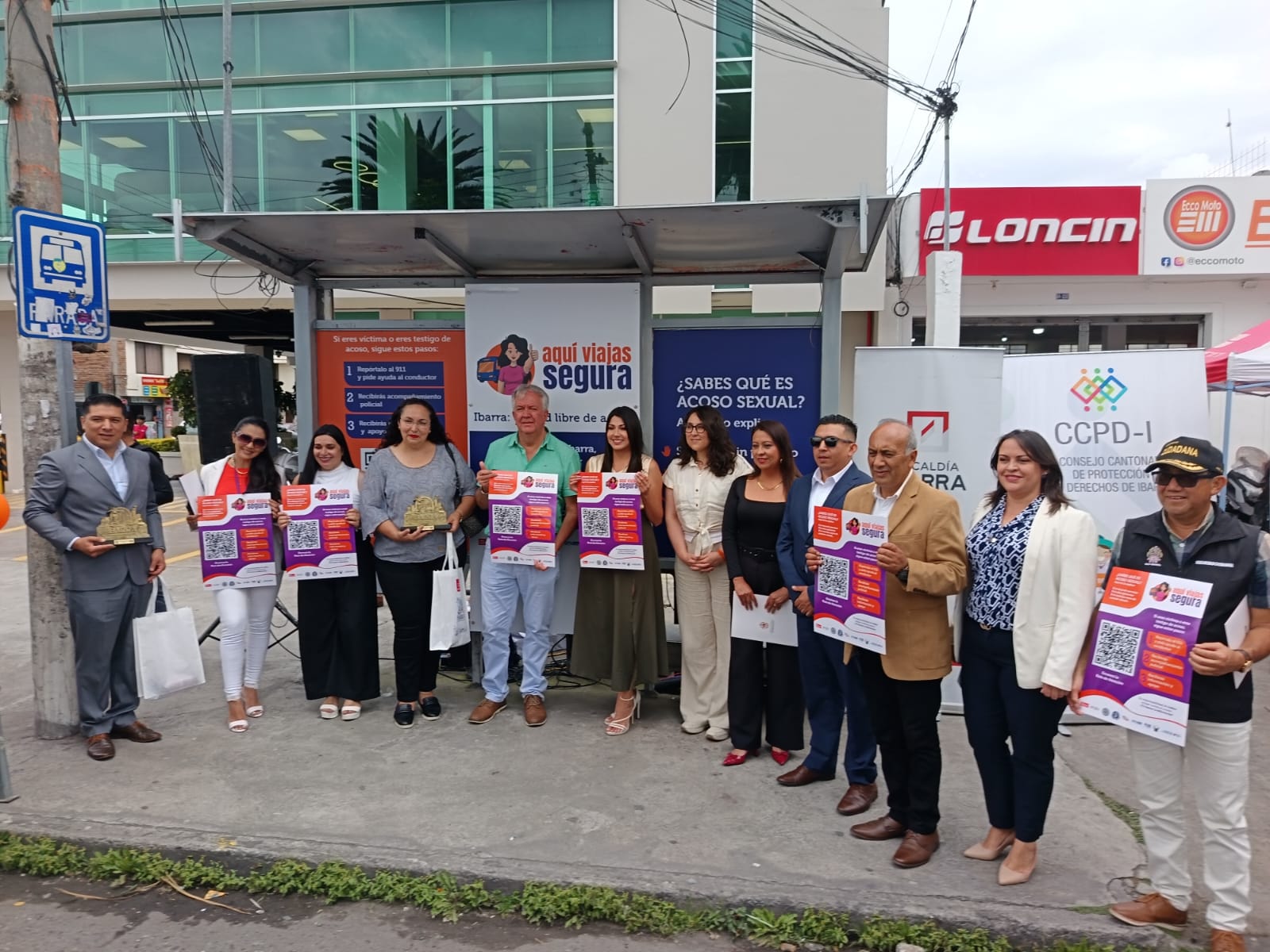 Ibarra presenta la campaña “Aquí viajas Segura ” para combatir la ...